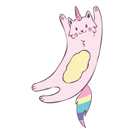 Caticorn Stretch | Print & Cut File – CraftSmithco