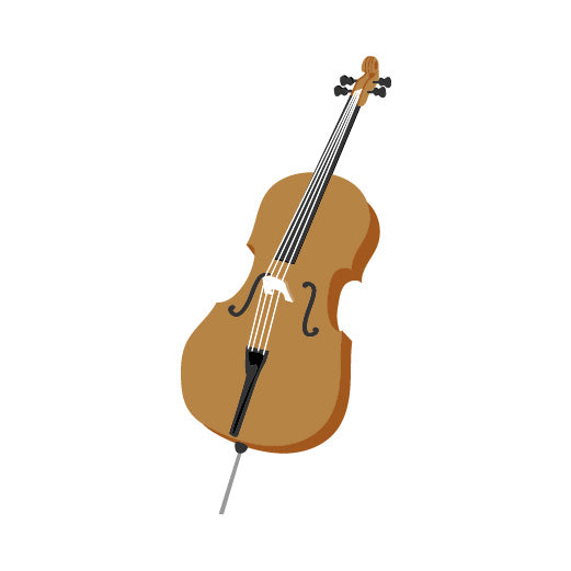 Cello | Print & Cut File – CraftSmithco
