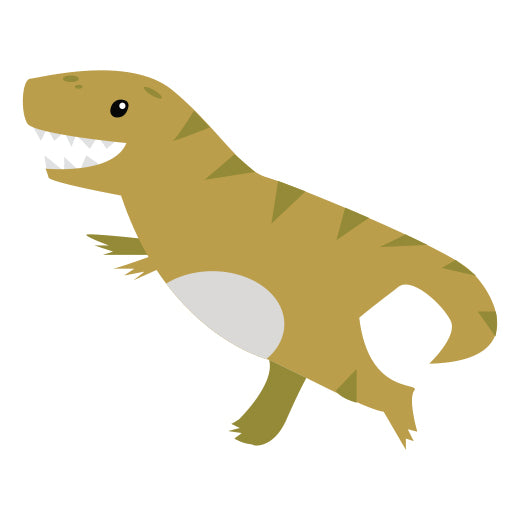 Dinosaur T-Rex Green | Print & Cut File – CraftSmithco