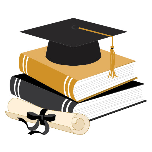 Grad Books | Print & Cut File – CraftSmithco