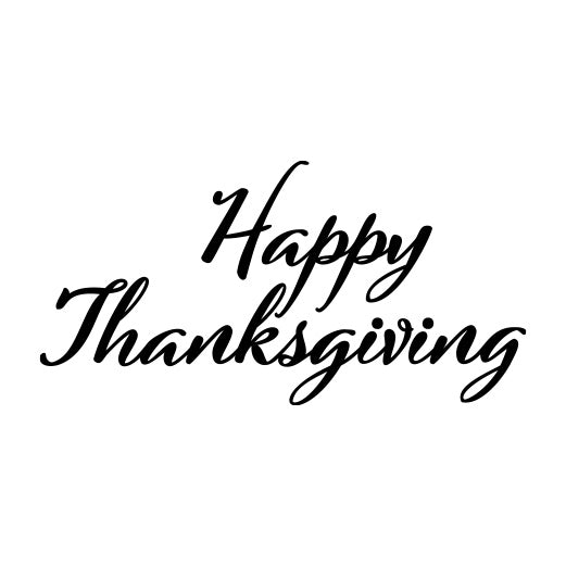 Happy Thanksgiving | Cut File – CraftSmithco