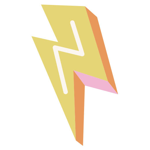 Lightening Bolt | Print & Cut File – CraftSmithco