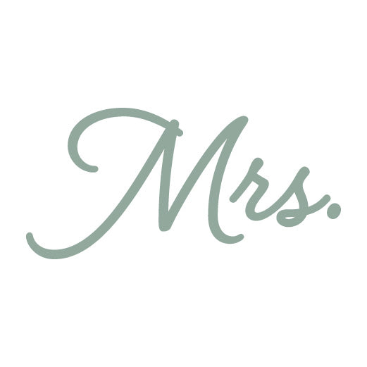 Mrs. | Cut File – CraftSmithco