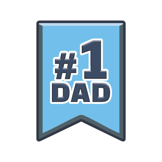 #1 Dad | Print & Cut File – CraftSmithco