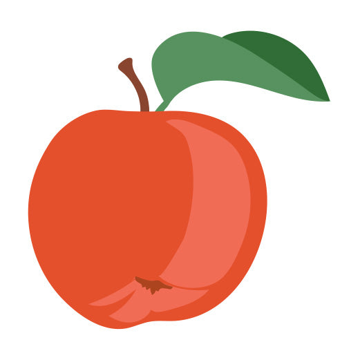Red Apple | Print & Cut File – CraftSmithco
