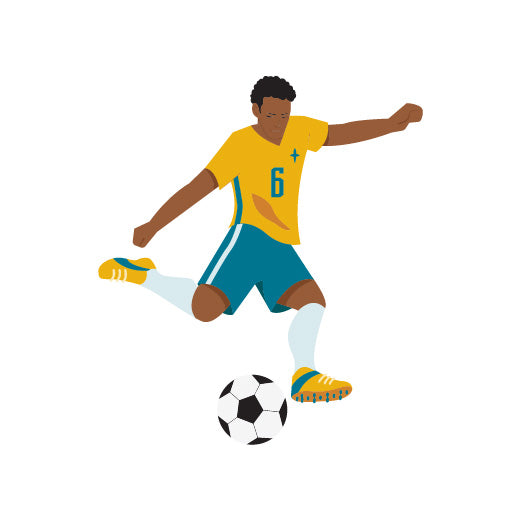 Soccer Player | Print & Cut File – CraftSmithco