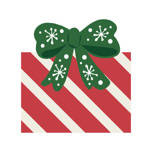 Striped Present | Print & Cut File – CraftSmithco