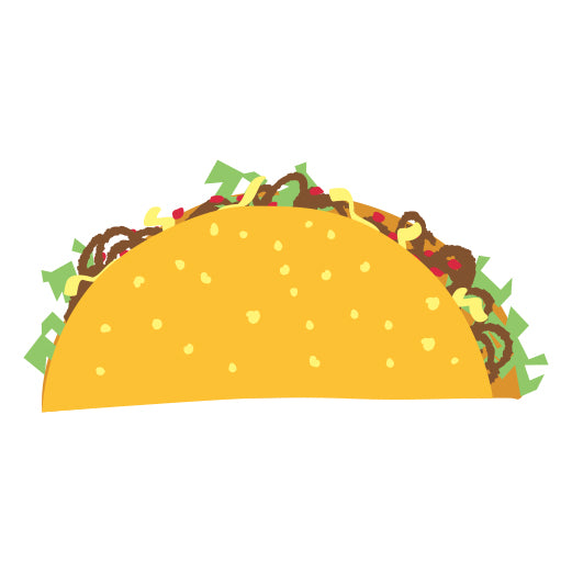 Taco | Print & Cut File – CraftSmithco