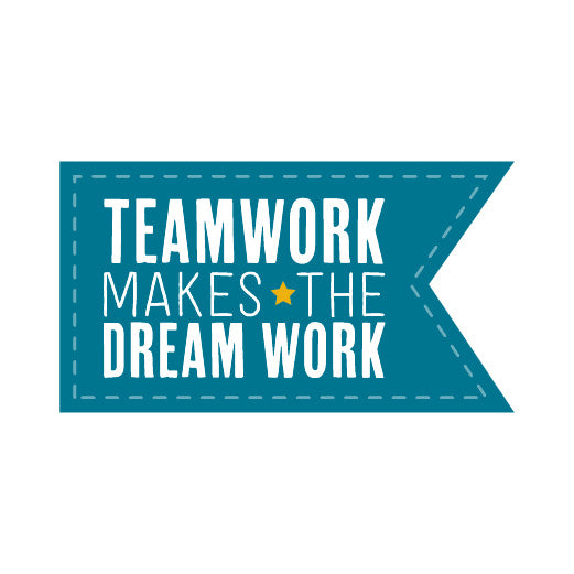 Teamwork Makes the Dream Work | Print & Cut File – CraftSmithco