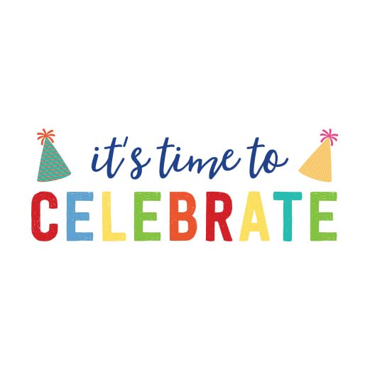 Time to Celebrate | Print & Cut File – CraftSmithco