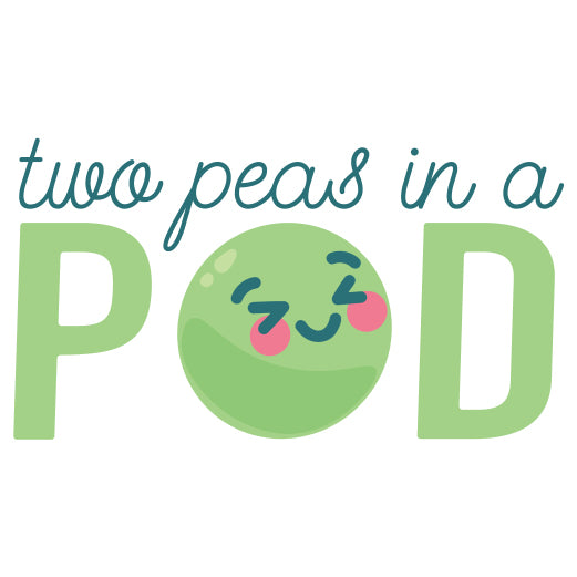 Two Peas in a Pod | Print & Cut File – CraftSmithco