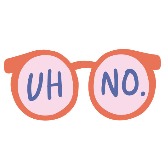 Uh No Glasses | Print & Cut File – CraftSmithco