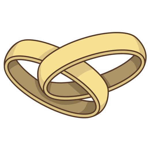 Wedding Rings | Print & Cut File – CraftSmithco